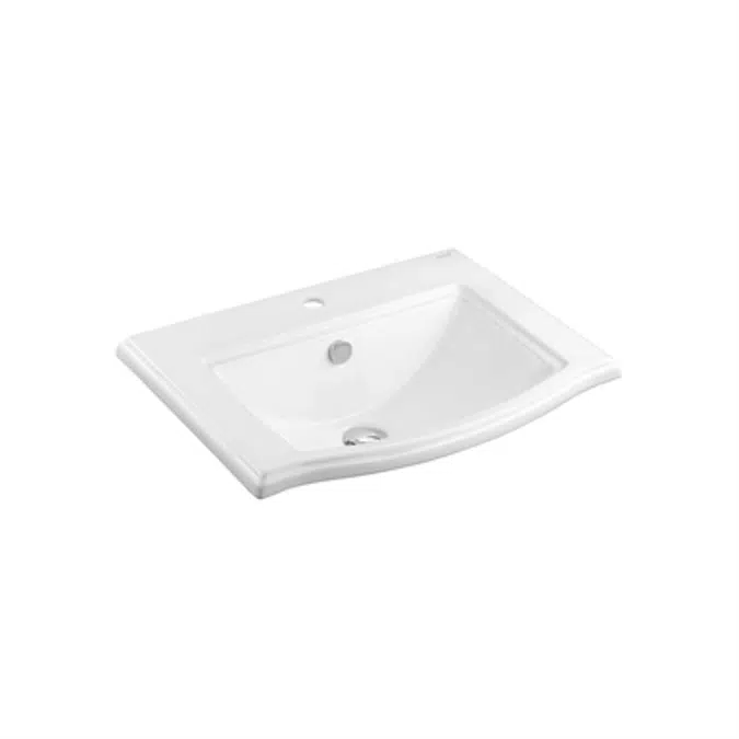 BIM objects - Free download! COTTO Wall hung basin Classic C05897 ...