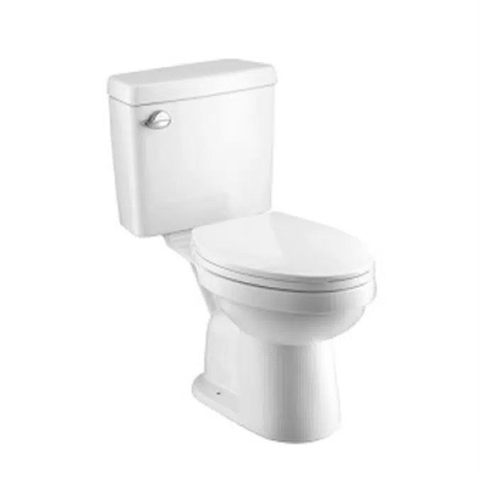 BIM objects - Free download! COTTO Two piece toilet Ronda C13431 ...