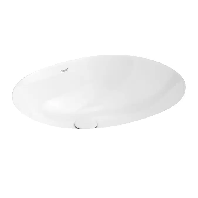 Objetos BIM - ¡Descarga gratis! COTTO Under Counter Basin Olena C05167 ...