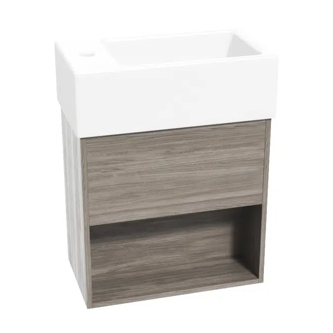 BIM objects - Free download! COTTO Hanging Cabinet V07902#PJ | BIMobject