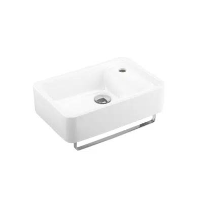 BIM objects - Free download! COTTO Wall hung basin Kensington C013 ...