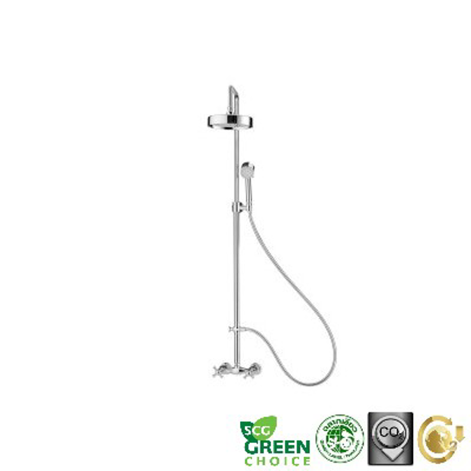 BIM objects - Free download! COTTO Exposed shower mixer faucet Classic ...