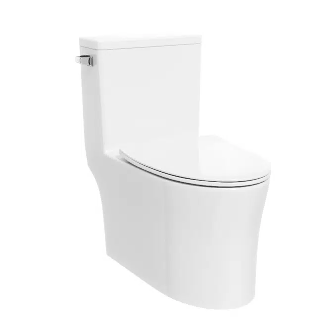 BIM objects - Free download! COTTO One piece toilet Vista C105617 ...