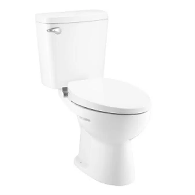 BIM objects - Free download! COTTO Two piece toilet Boom C13444(CN1 ...