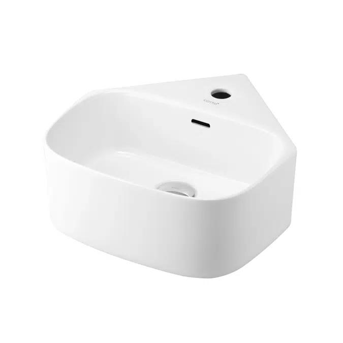 BIM objects - Free download! COTTO Wall Hung Basin EDGEFLOW C00521 ...
