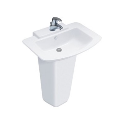BIM objects - Free download! COTTO Wall hung basin Paragon C03047 ...