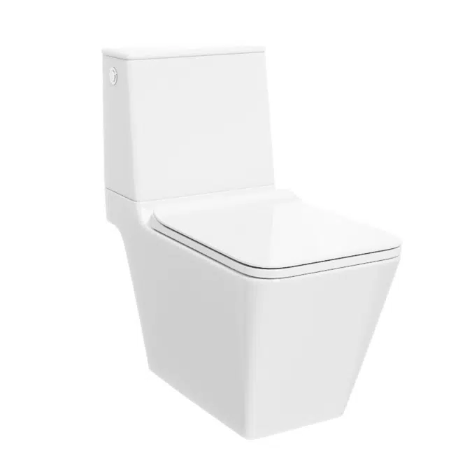 BIM objects - Free download! COTTO Two piece toilet Simply Modish ...