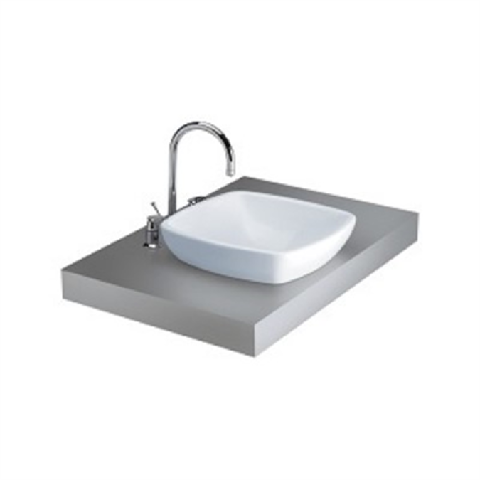 BIM objects - Free download! COTTO Above counter basin Tess C0003 ...