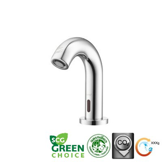 BIM objects - Free download! COTTO Automatic Basin Faucet CT4916DC | BIMobject