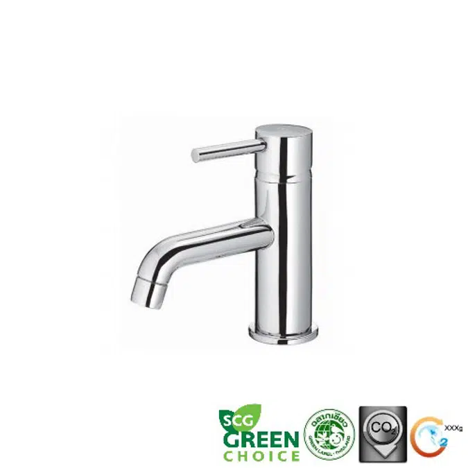 BIM objects - Free download! COTTO Basin faucet Anthony CT144A | BIMobject