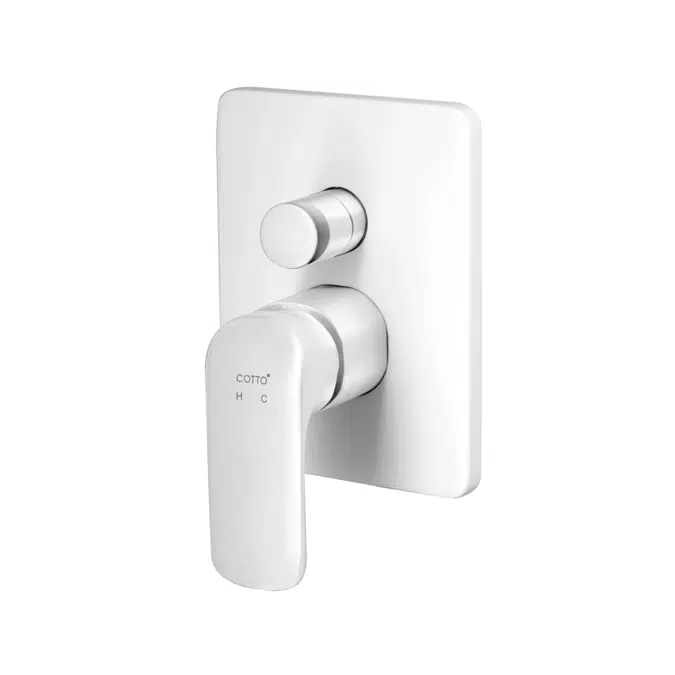 BIM objects - Free download! COTTO CT2145A#WH | BIMobject