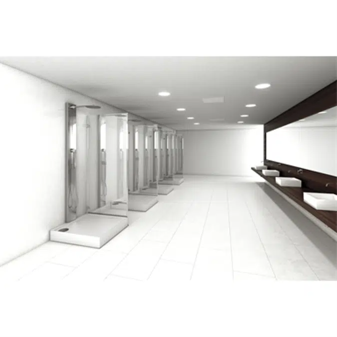 BIM objects - Free download! Shower of the Future, Panel, Commercial ...