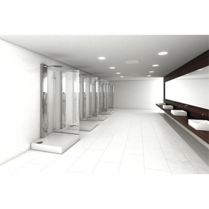 BIM objects - Free download! Shower of the Future, Panel, Commercial ...