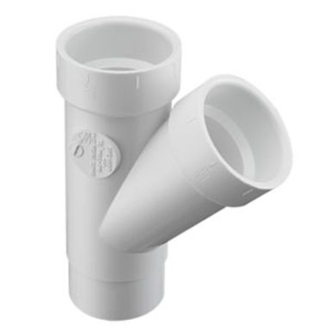 BIM objects - Free download! DWV PVC Wye, Street | BIMobject