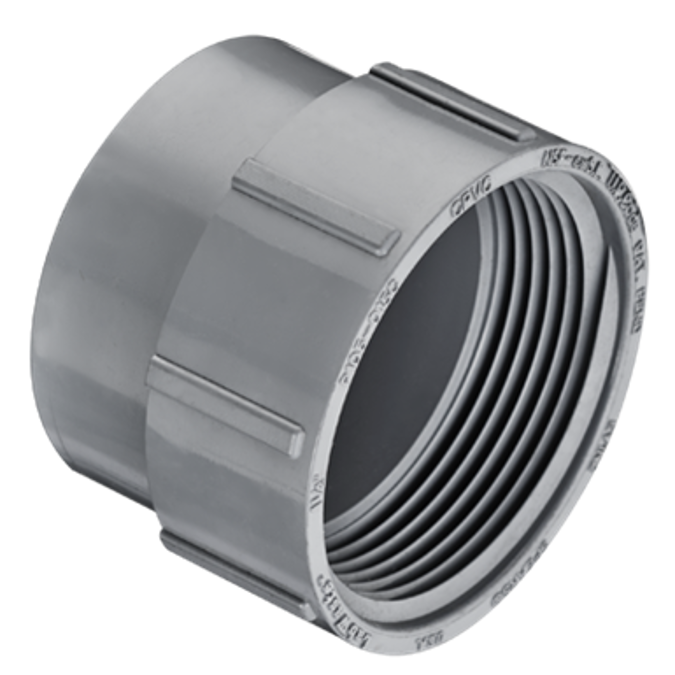 Objetos BIM - ¡Descarga gratis! LabWaste® Clean Out Adapter | BIMobject