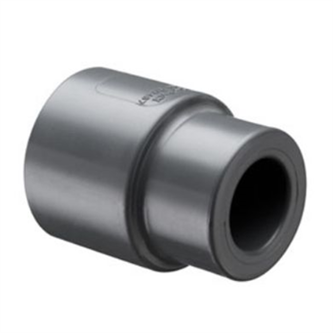 BIM objects - Free download! SCH80 CPVC/PVC Coupling - Reducing (Soc ...