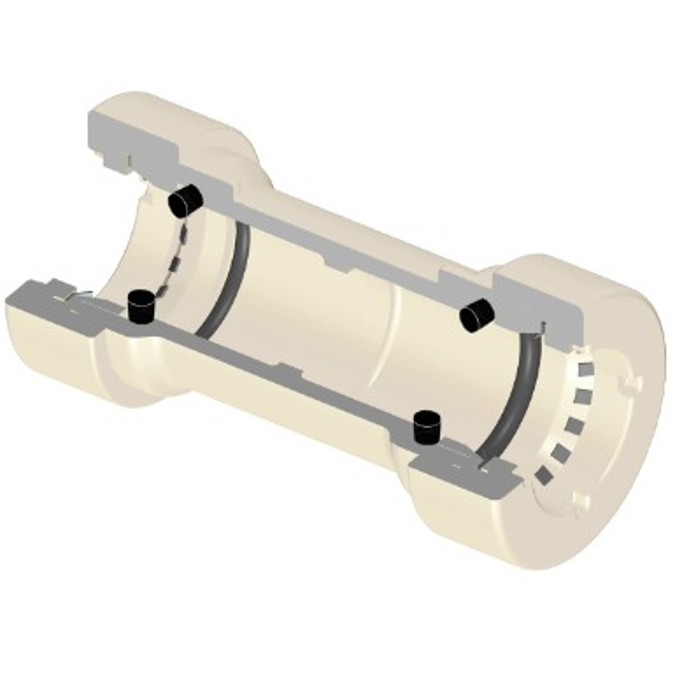 Objetos BIM - ¡Descarga gratis! EverTUFF® CTS CPVC GripLoc™ Coupling ...