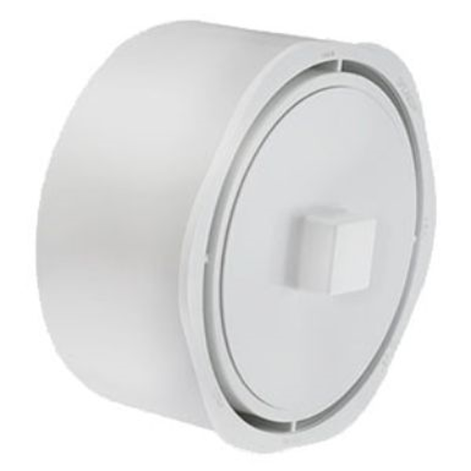 Об'єкти BIM – скачати безкоштовно! DWV PVC Flush Bushing (Cleanout ...