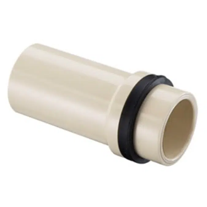 BIM objects - Free download! EverTUFF® CTS CPVC Transition Compression ...