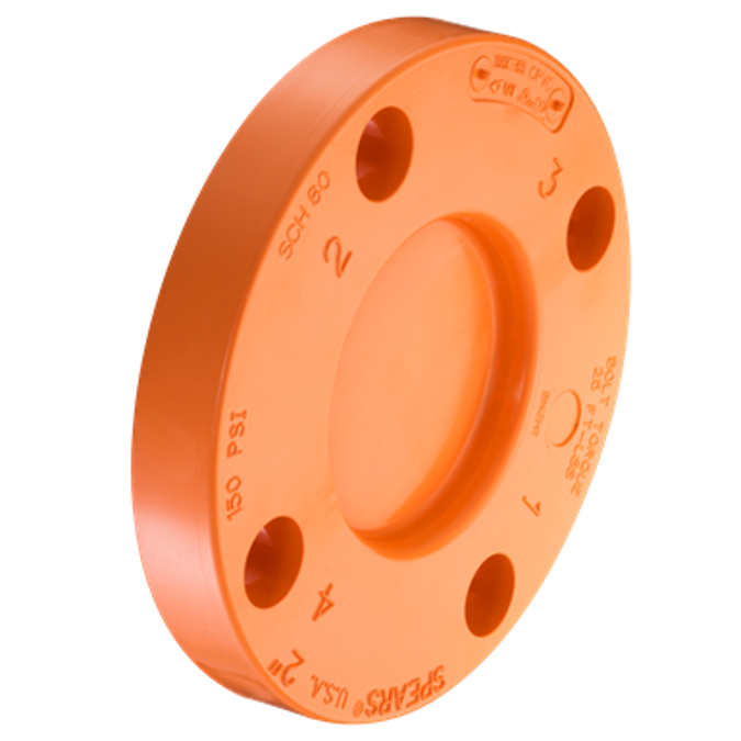 BIM objects - Free download! FlameGuard® CPVC Blind Flange | BIMobject