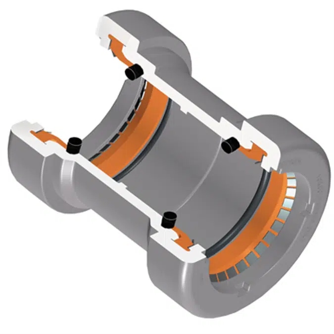 BIM objects - Free download! SCH80 CPVC/PVC Griploc™ Coupling w/ EPDM ...