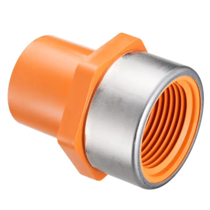 BIM objects - Free download! FlameGuard® CPVC Spigot Female Adapter ...