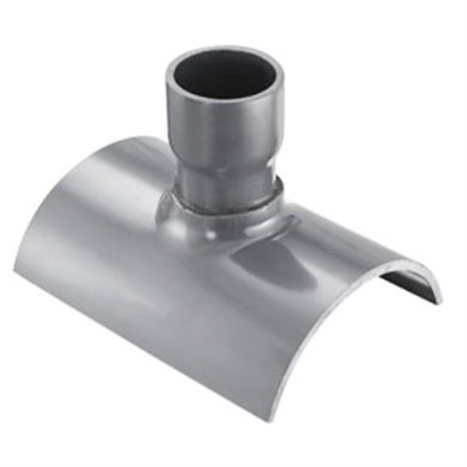 Objetos BIM - ¡Descarga gratis! SCH80 CPVC/PVC Glue-On Stub Saddle IPS ...