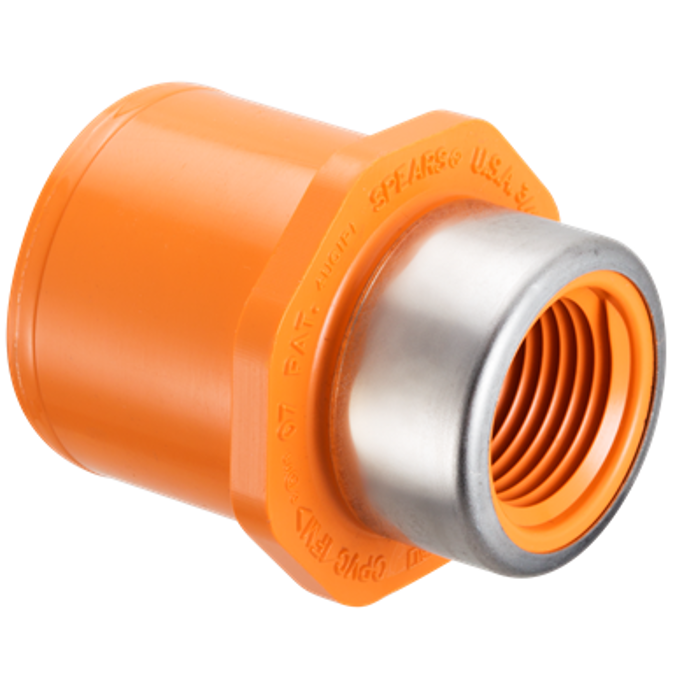 BIM objects - Free download! FlameGuard® CPVC Female Sprinkler Head ...