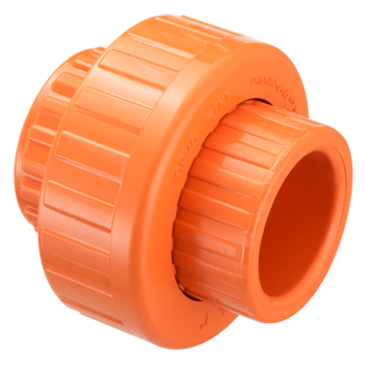 BIM objects - Free download! FlameGuard® CPVC Transition Union - Metal ...