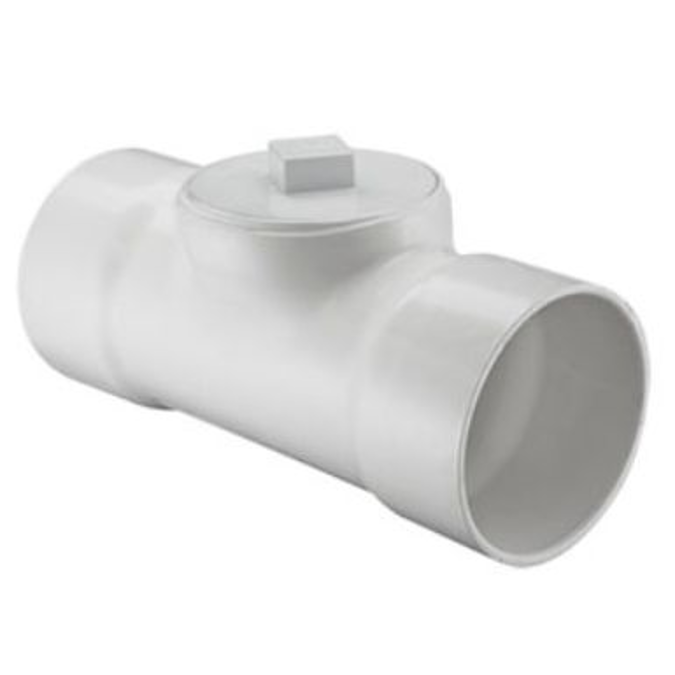 BIM objects - Free download! DWV PVC 3701 Test Tee | BIMobject