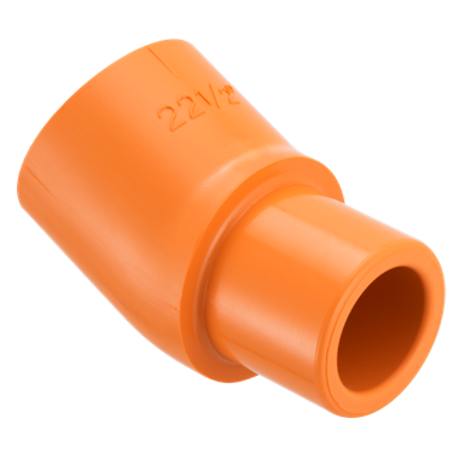 BIM objects - Free download! FlameGuard® CPVC 22-1/2° Street Elbow ...