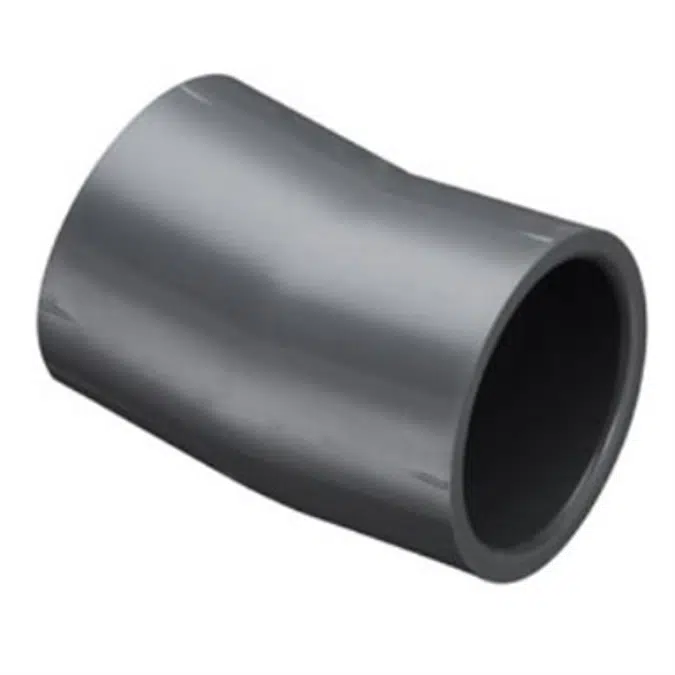 BIM objects - Free download! SCH80 CPVC/PVC 11-1/4° Ell (Soc) | BIMobject