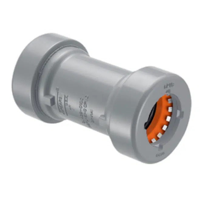 BIM objects - Free download! Marine Griploc™ Coupling w/ EPDM Gasket ...