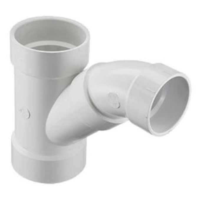 BIM objects - Free download! DWV PVC Combination Wye and 1/8 Bend ...