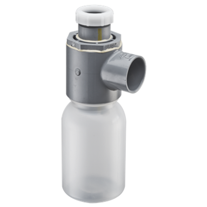 BIM objects - Free download! LabWaste® Jar Trap with Tail Piece Adapter ...