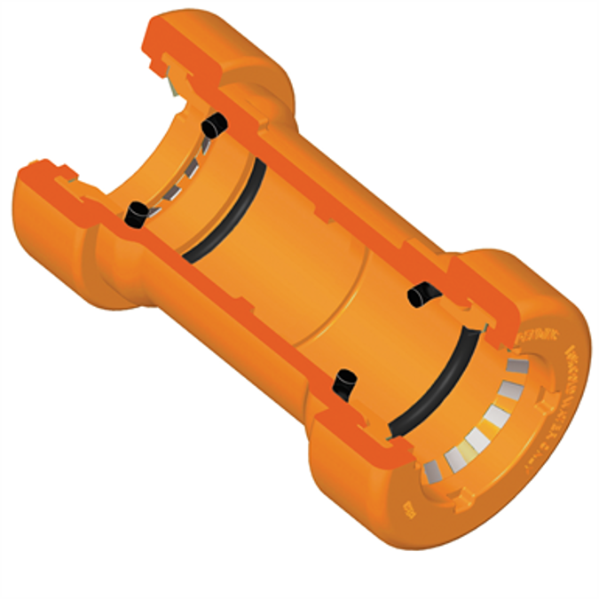 BIM objects - Free download! FlameGuard® CPVC GripLoc™ Coupling | BIMobject