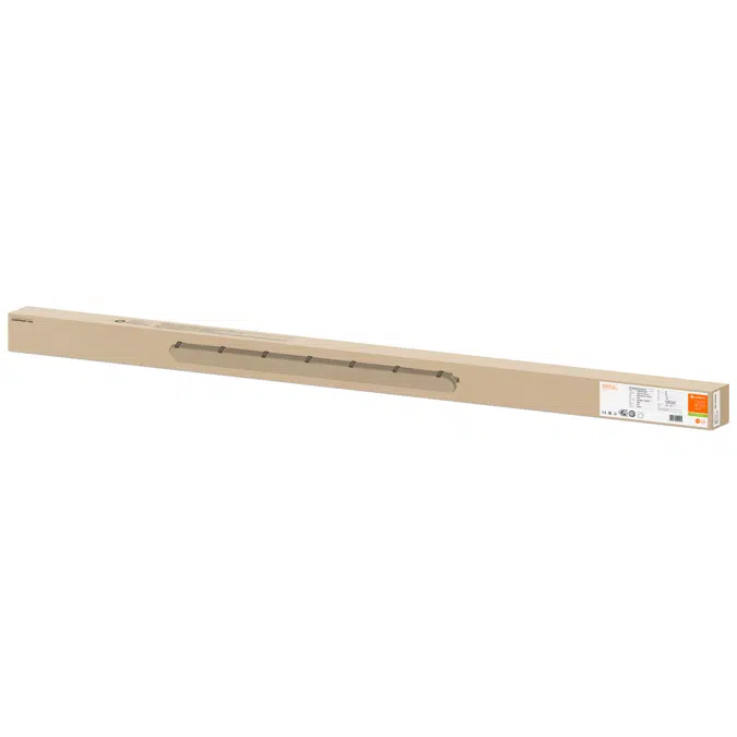 Objetos BIM - ¡Descarga gratis! DP 1500 58W 840 IP65 GY | BIMobject