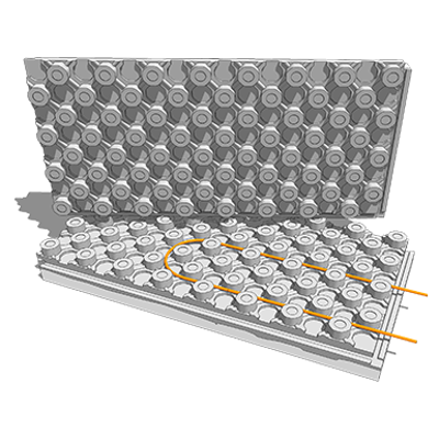 BIM objects - Free download! Amvic – Ampex Insulated Floor Panels R14 ...