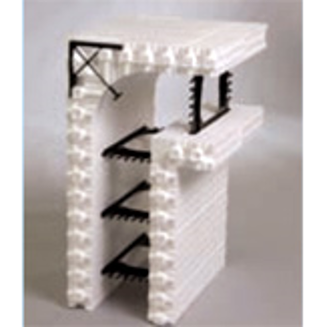 BIM objects - Free download! Amvic Insulated Concrete Formwork 90 ...