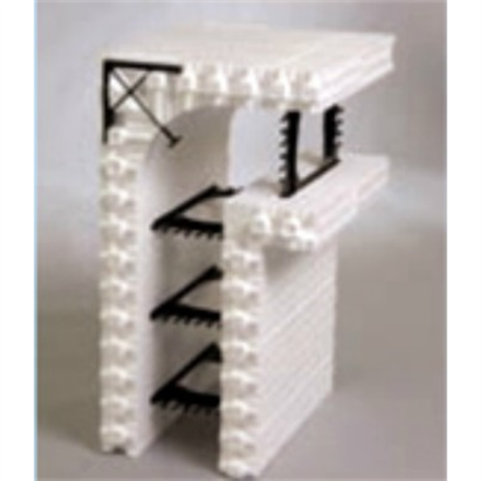 BIM objects - Free download! Amvic Insulated Concrete Formwork 90 ...