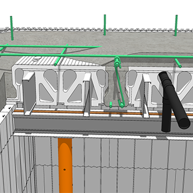 BIM objects - Free download! Amvic - Amdeck Pro Floor and Roof System ...