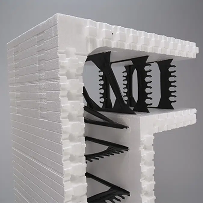 BIM objects - Free download! Amvic - R22 8in Insulated Concrete Forms ...