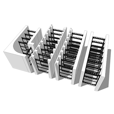BIM objects - Free download! Amvic - R22 10in Insulated Concrete Forms ...