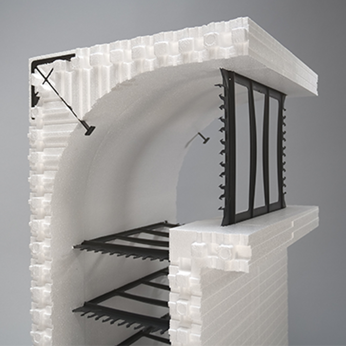 Objetos BIM - ¡Descarga gratis! Amvic - R22 12in Insulated Concrete ...