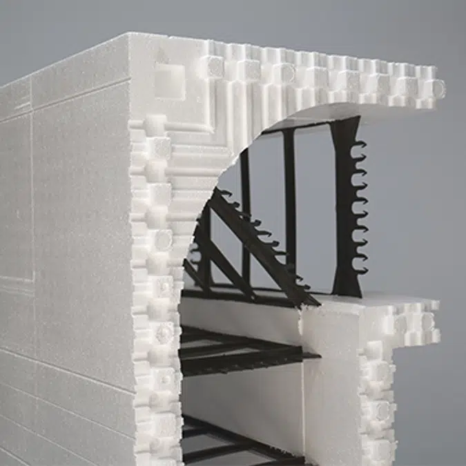 BIM objects - Free download! Amvic - R22 10in Insulated Concrete Forms ...