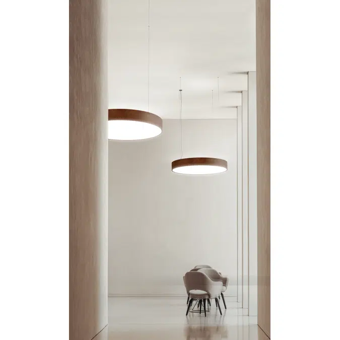 BIM objects - Free download! Circular Plate Suspended Ø400 Opt1 | BIMobject