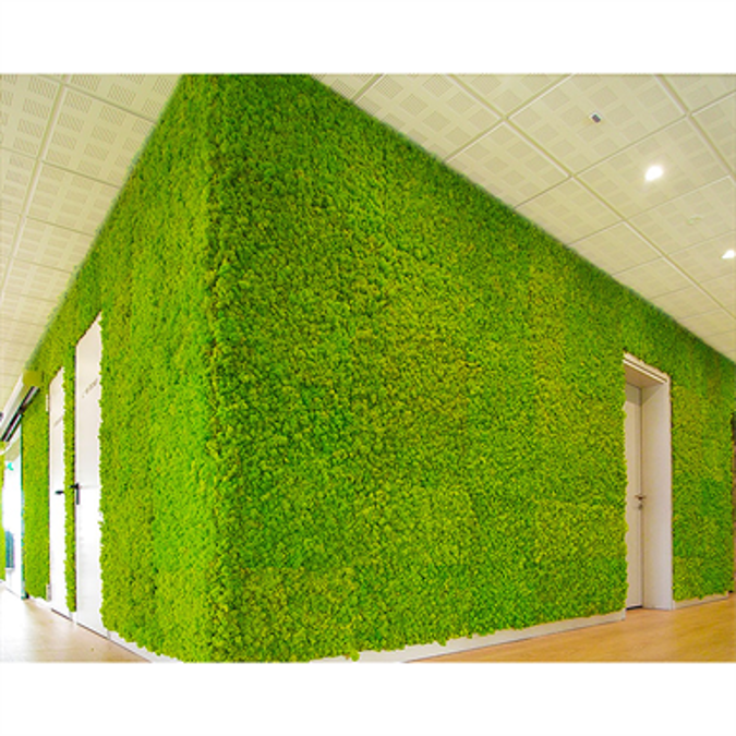 BIM objects - Free download! MOSS Wall_MW02 | BIMobject