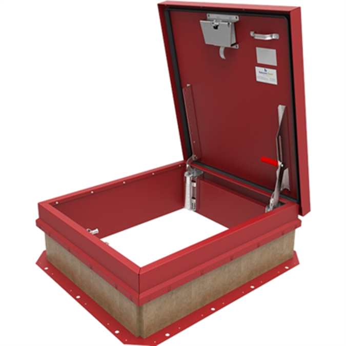 BIM objects - Free download! Hurricane Roof Hatch | BIMobject