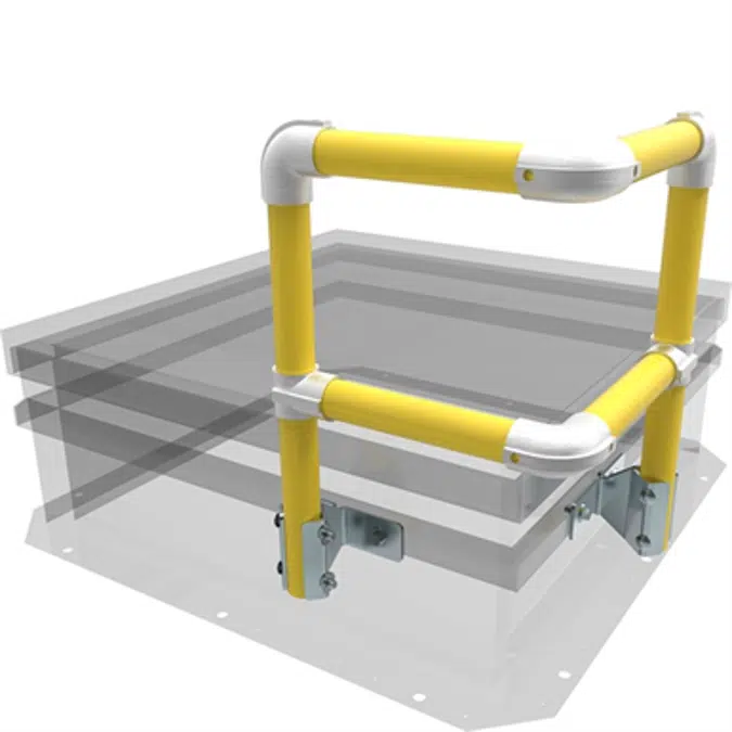 BIM objects - Free download! Roof Hatch Grab Bar | BIMobject