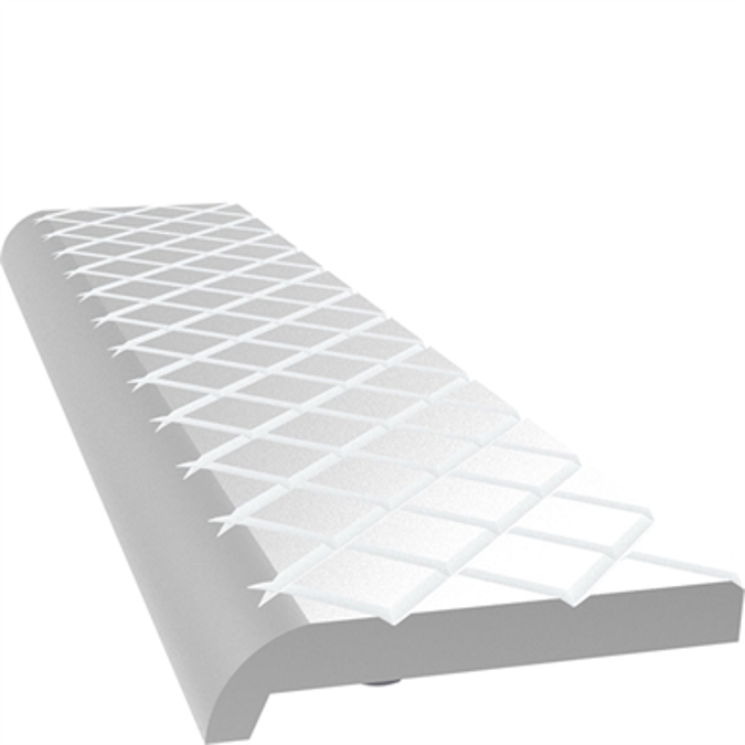 BIM objects - Free download! Cast Aluminum Stair Tread Nosing | BIMobject